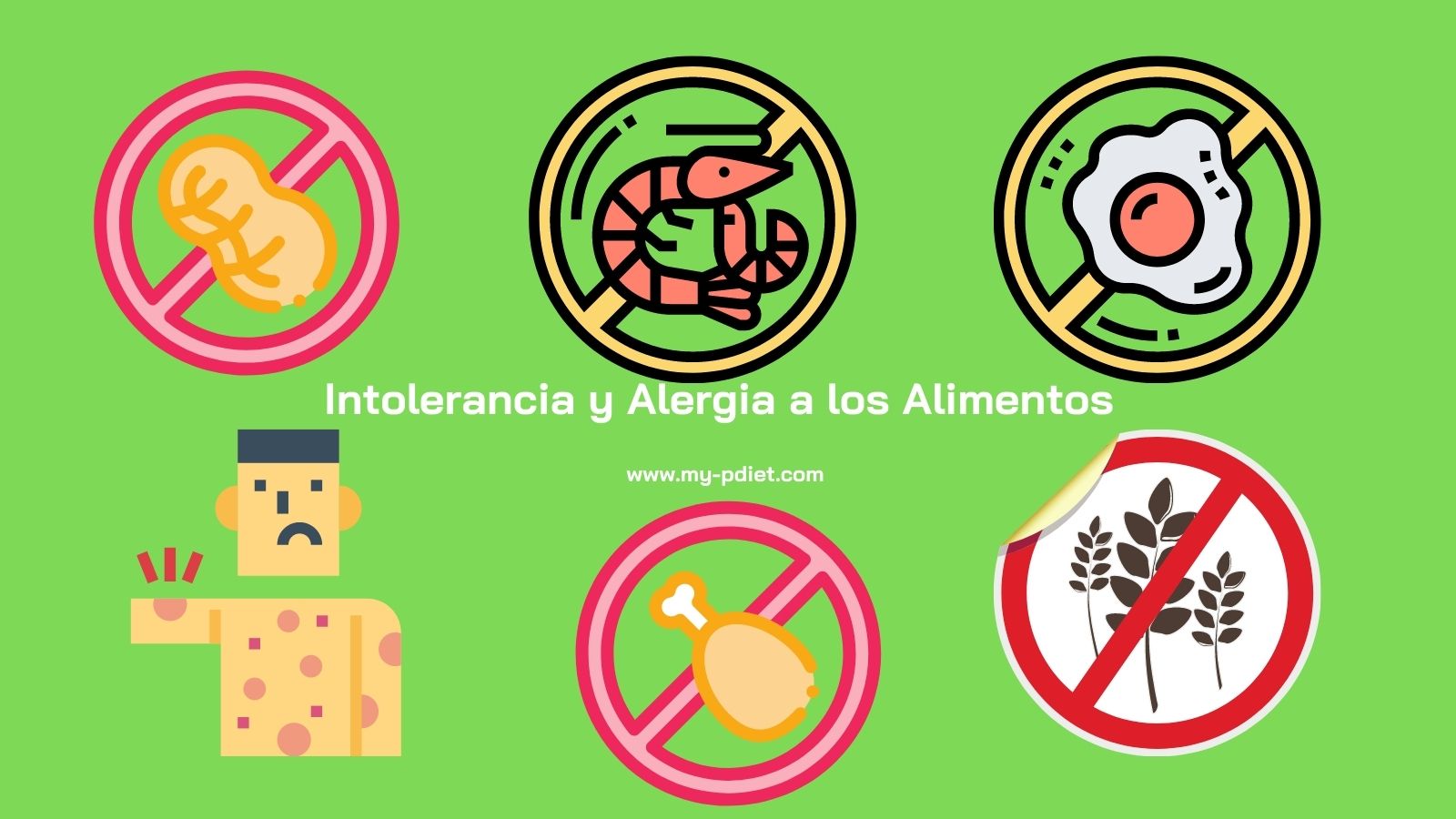 Intolerancia y Alergia a los Alimentos - My-PDiet.com - Nutrición