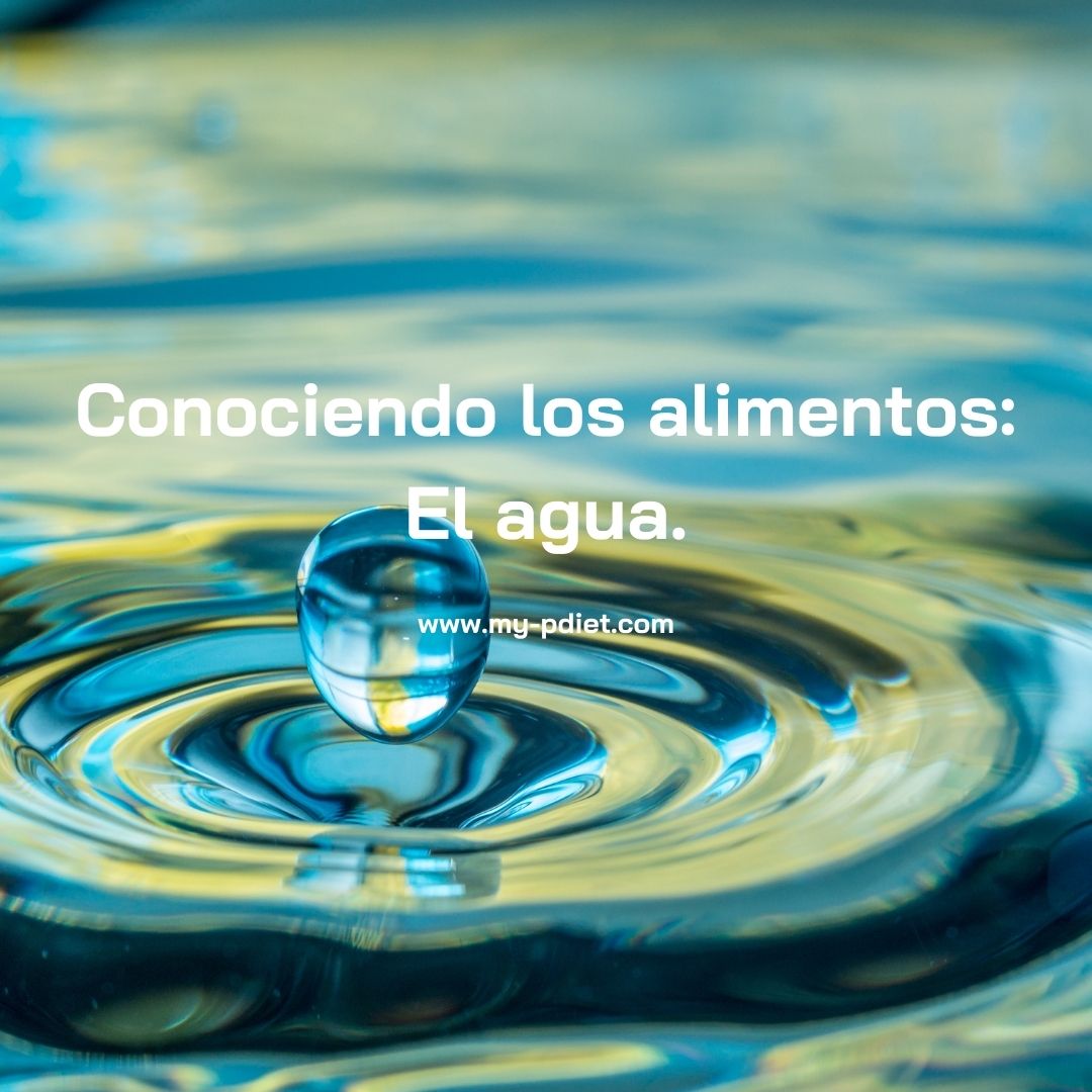 Conociendo los Alimentos: El agua - My-PDiet.com - Nutrición