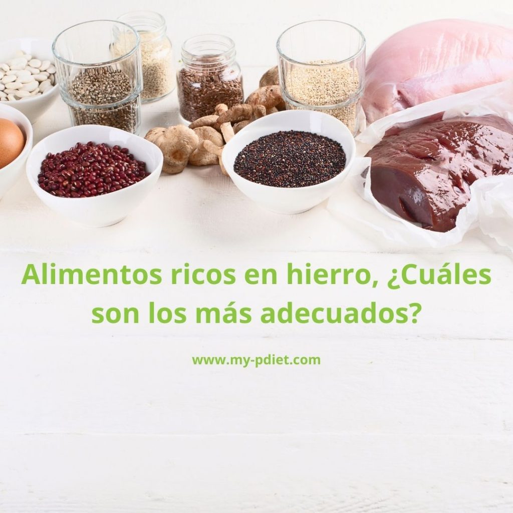 Alimentos con hierro:¿cuales son los mas adecuados?