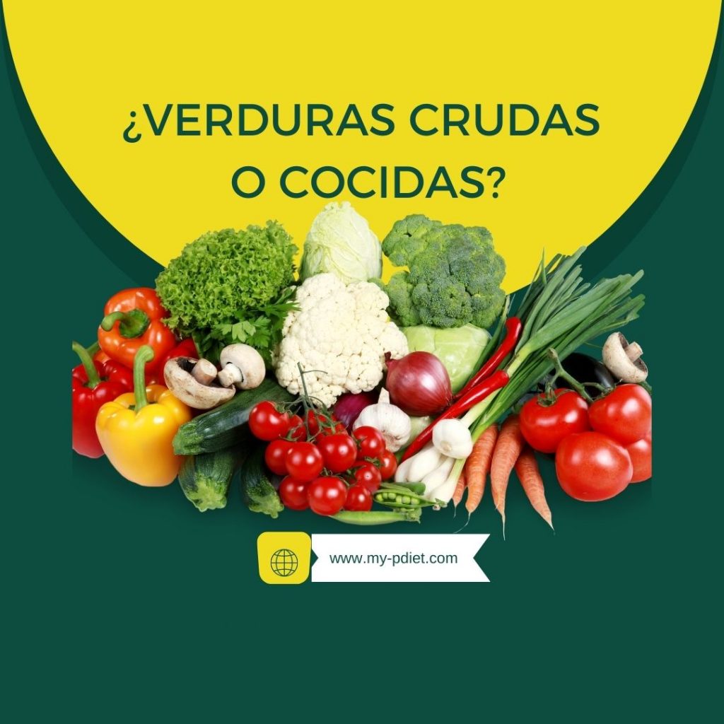 ¿Verduras crudas o cocidas? - My-PDiet.com - Nutrición