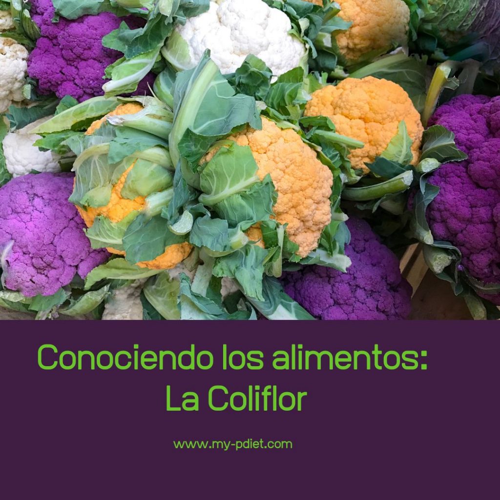 Conociendo los alimentos: La Coliflor - My-PDiet.com - Nutrición