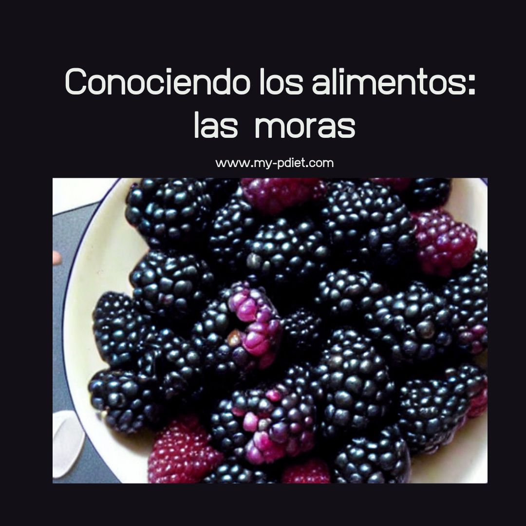 Conociendo los alimentos: las moras - My-PDiet.com - Nutrición