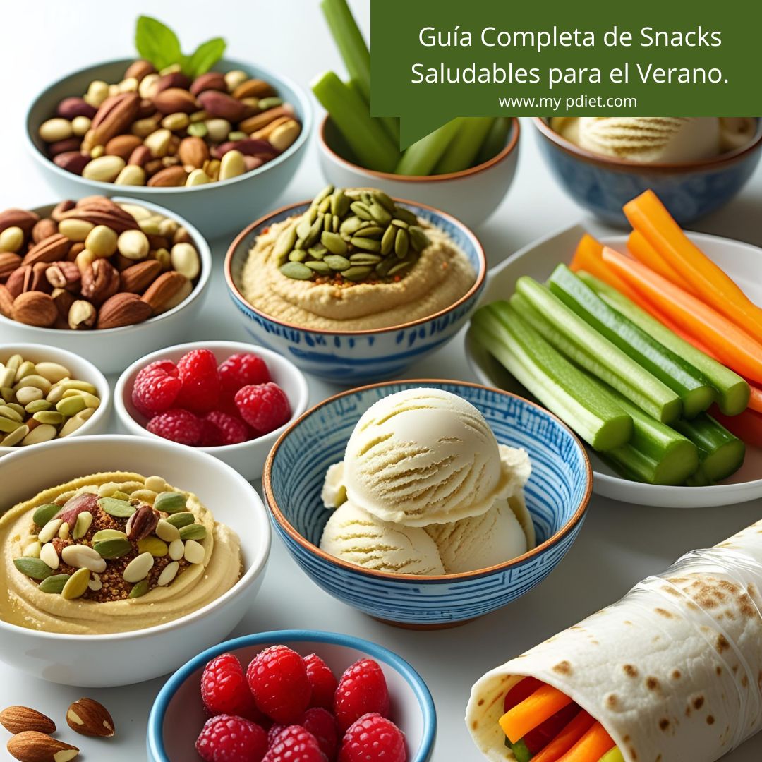 Guía Completa de Snacks Saludables para el Verano.
