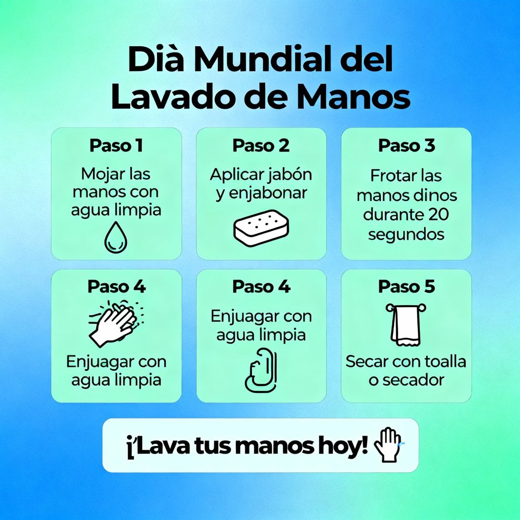 Día Mundial del Lavado de Manos - My-PDiet.com - Nutrición